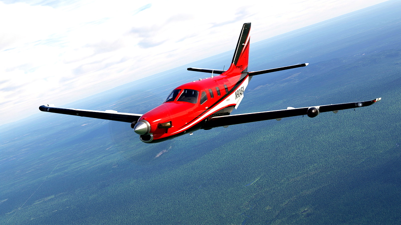 Black Square TBM 850 N904EA (Dynamic Registration) for Microsoft Flight ...