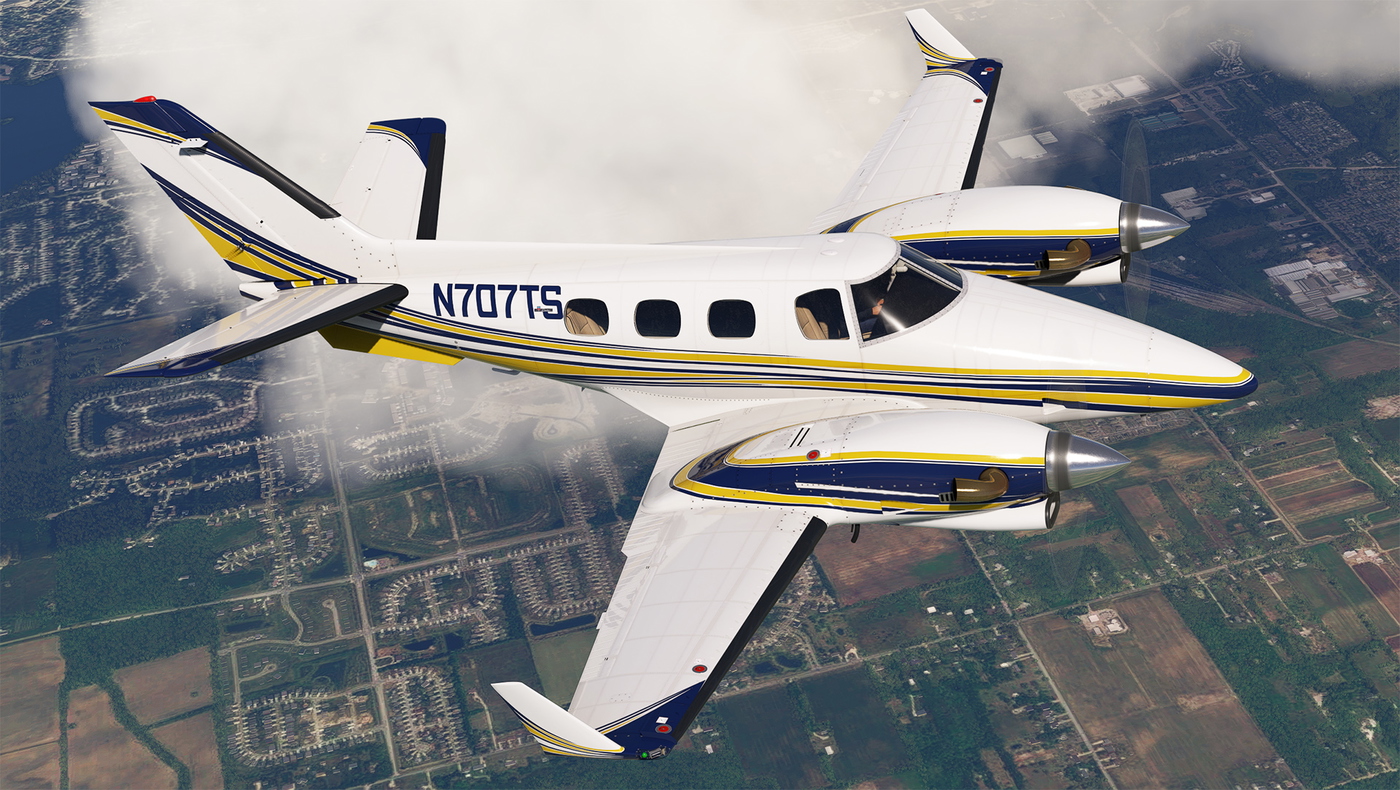 Black Square Turbine Duke - N707TS (Dynamic Registration) за Microsoft ...