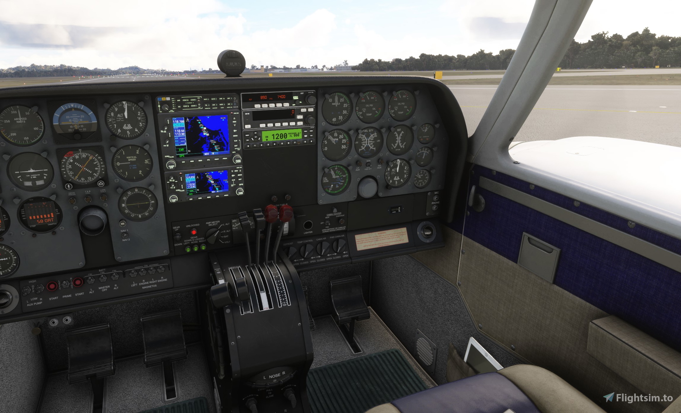 Blackbird Cessna 310R Merlin (N310BG) for Microsoft Flight Simulator | MSFS