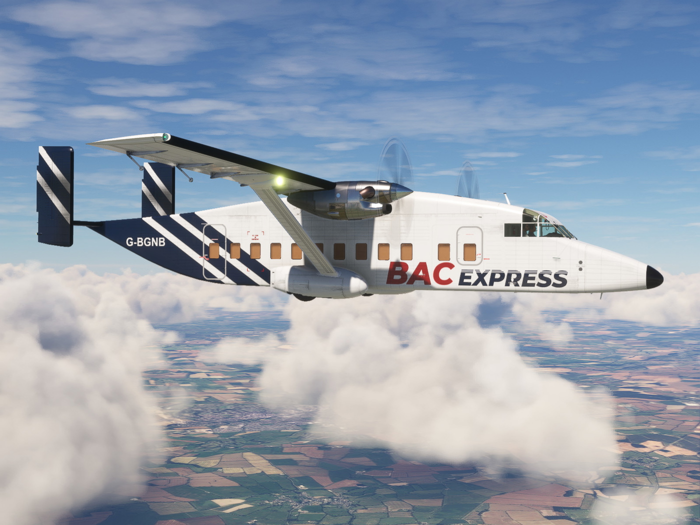 Blackbox Shorts 330 BAC Express G-BGNB (CARGO) for Microsoft Flight ...
