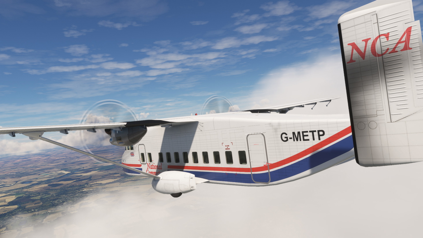 Blackbox Shorts 330 National Commuter G-METP (PAX) for Microsoft Flight ...