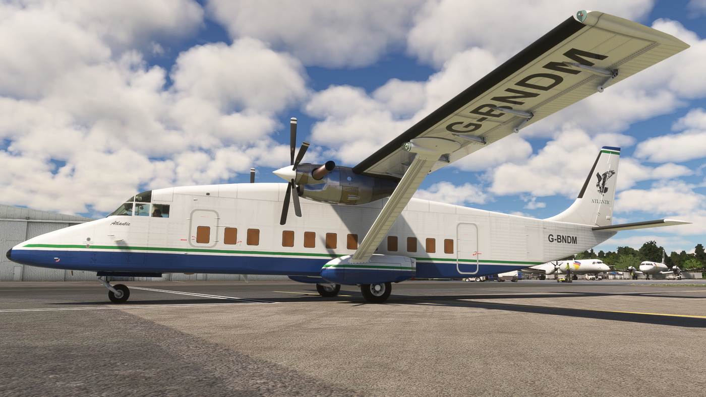 Blackbox Shorts 360 Atlantic (CARGO) for Microsoft Flight Simulator | MSFS