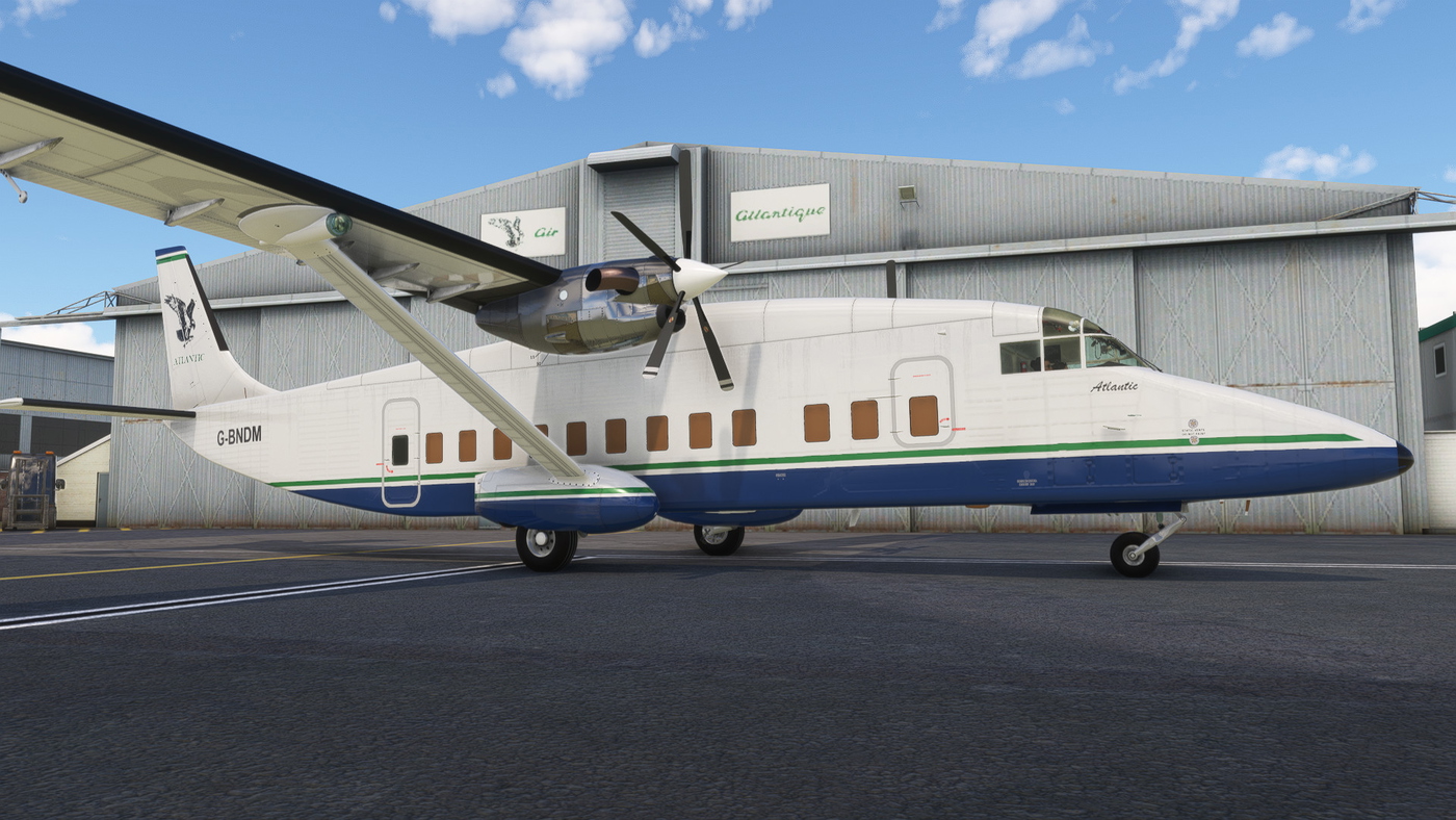 Blackbox Shorts 360 Atlantic (CARGO) for Microsoft Flight Simulator | MSFS
