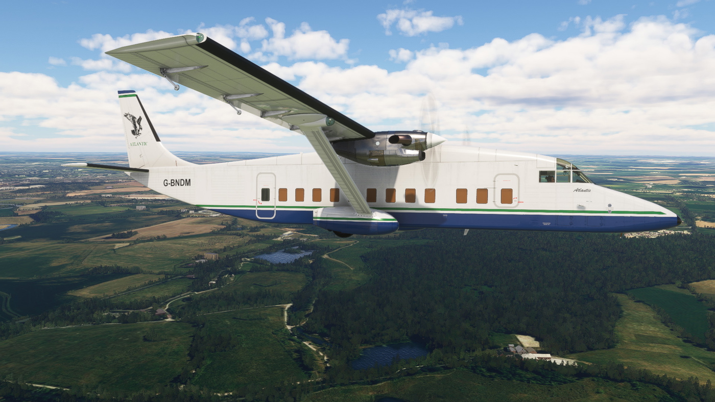 Blackbox Shorts 360 Atlantic (CARGO) for Microsoft Flight Simulator | MSFS