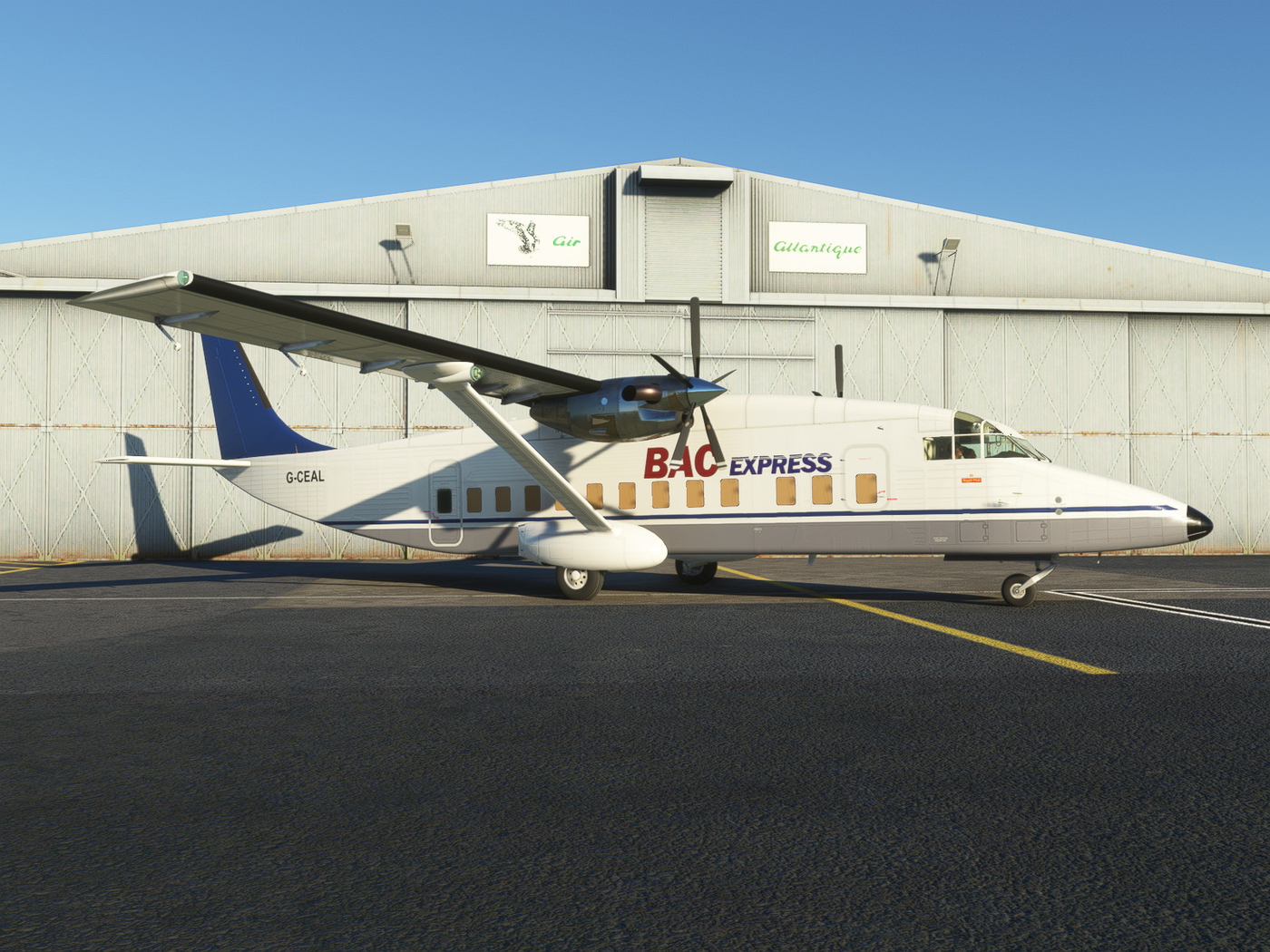 Blackbox Shorts 360 BAC Express G-CEAL (CARGO) for Microsoft Flight ...