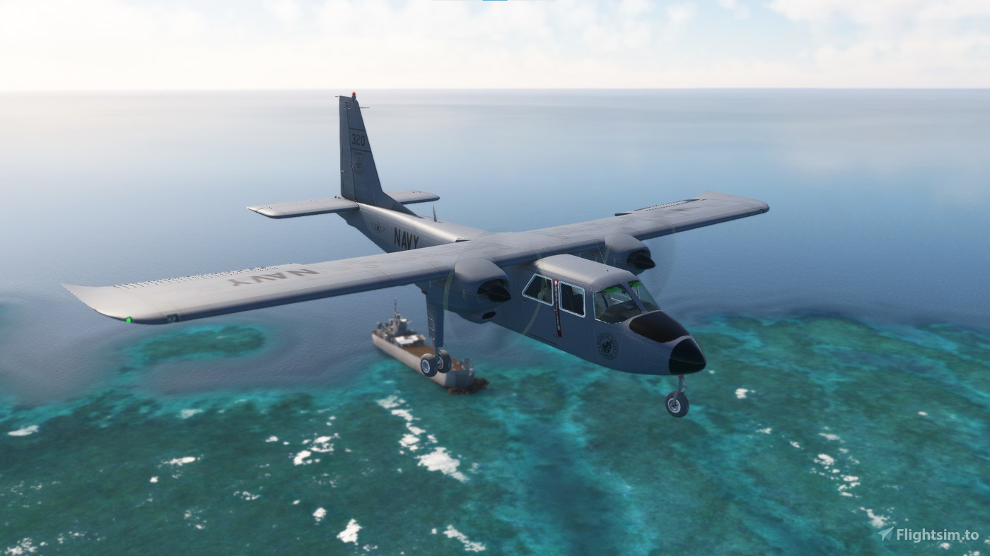 Blackbox Simulations BN-2A Islander - Philippine Navy for Microsoft ...