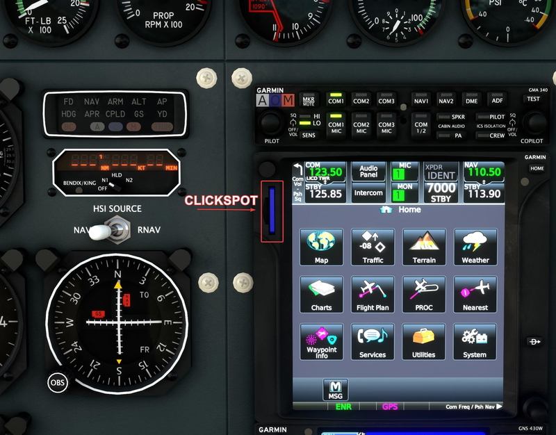 Blacksquare B350 King Air Analog - GTN/PMS Swap Mod for Microsoft Flight Simulator | MSFS