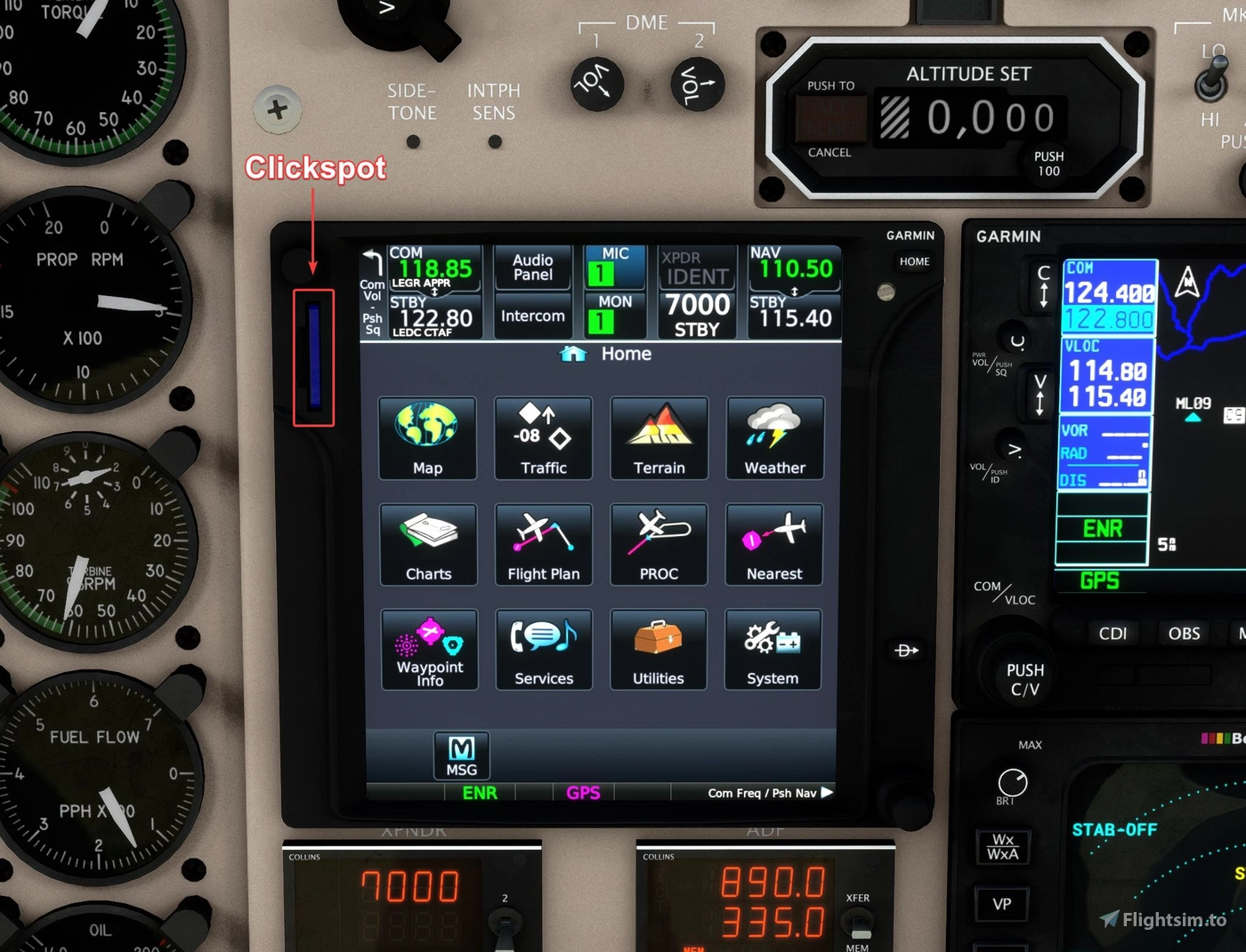 Blacksquare C208B Caravan Analog - GTN/PMS Swap Mod for Microsoft ...