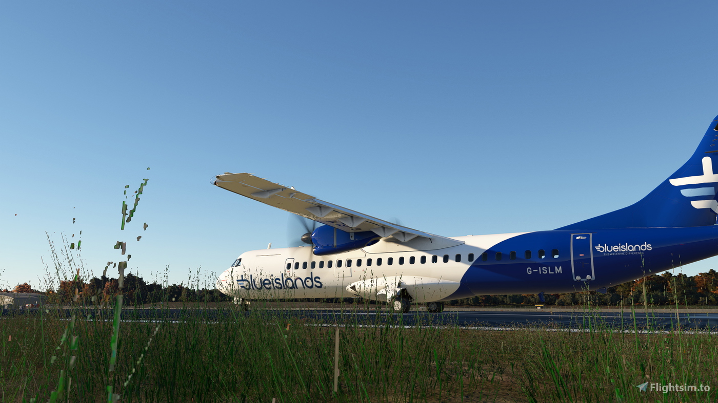 Blue Islands ATR 72-600 (G-ISLM) pro Microsoft Flight Simulator | MSFS