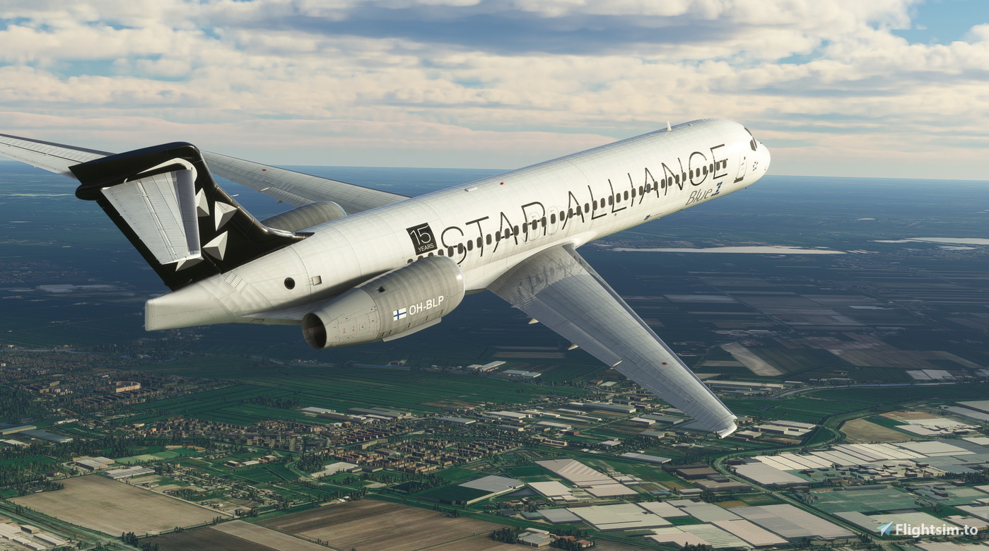 Blue1 (Star Alliance) - CS 717 for Microsoft Flight Simulator | MSFS