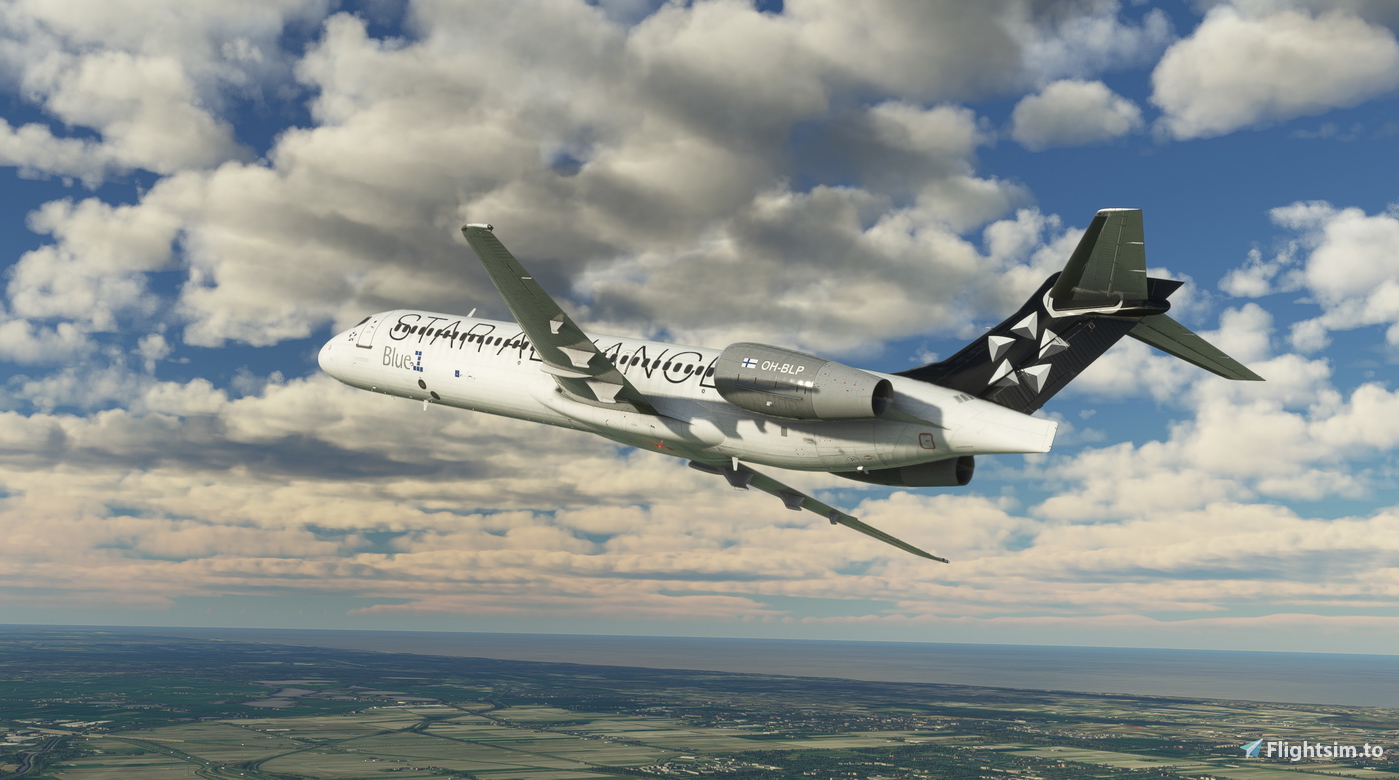 Blue1 (Star Alliance) - CS 717 for Microsoft Flight Simulator | MSFS