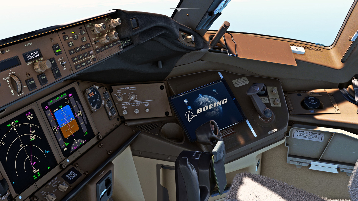 Boeing 777 EFB Custom Wallpapers for Microsoft Flight Simulator | MSFS