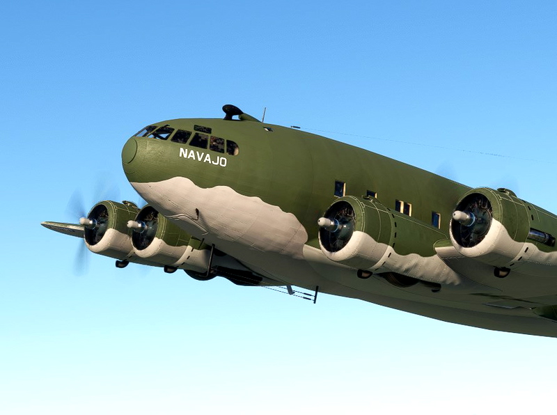 Boeing 307 Stratoliner / C-75 - USAF 7346 (Navajo) for Microsoft Flight ...