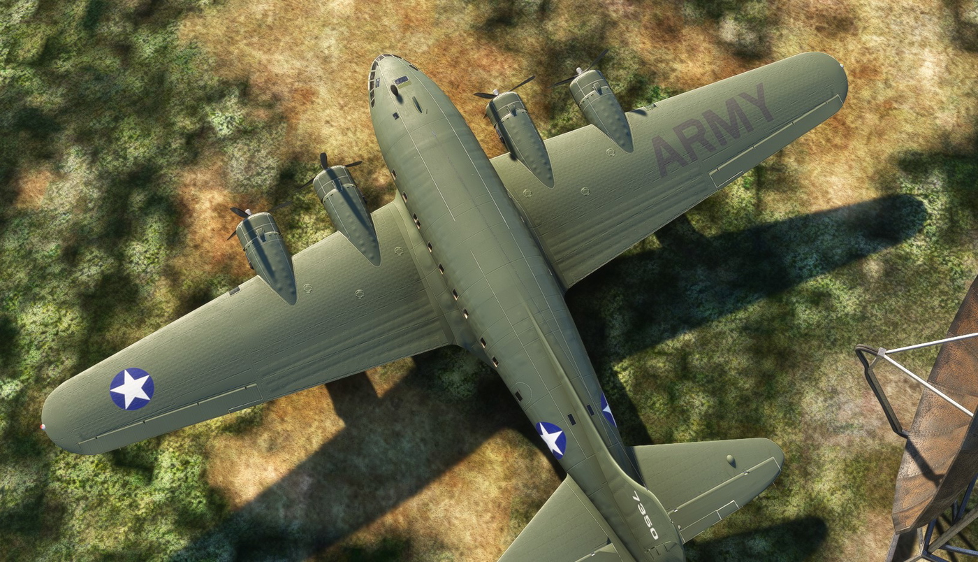 Boeing 307 Stratoliner / C-75 - USAF 7350 (Zuni) for Microsoft Flight ...