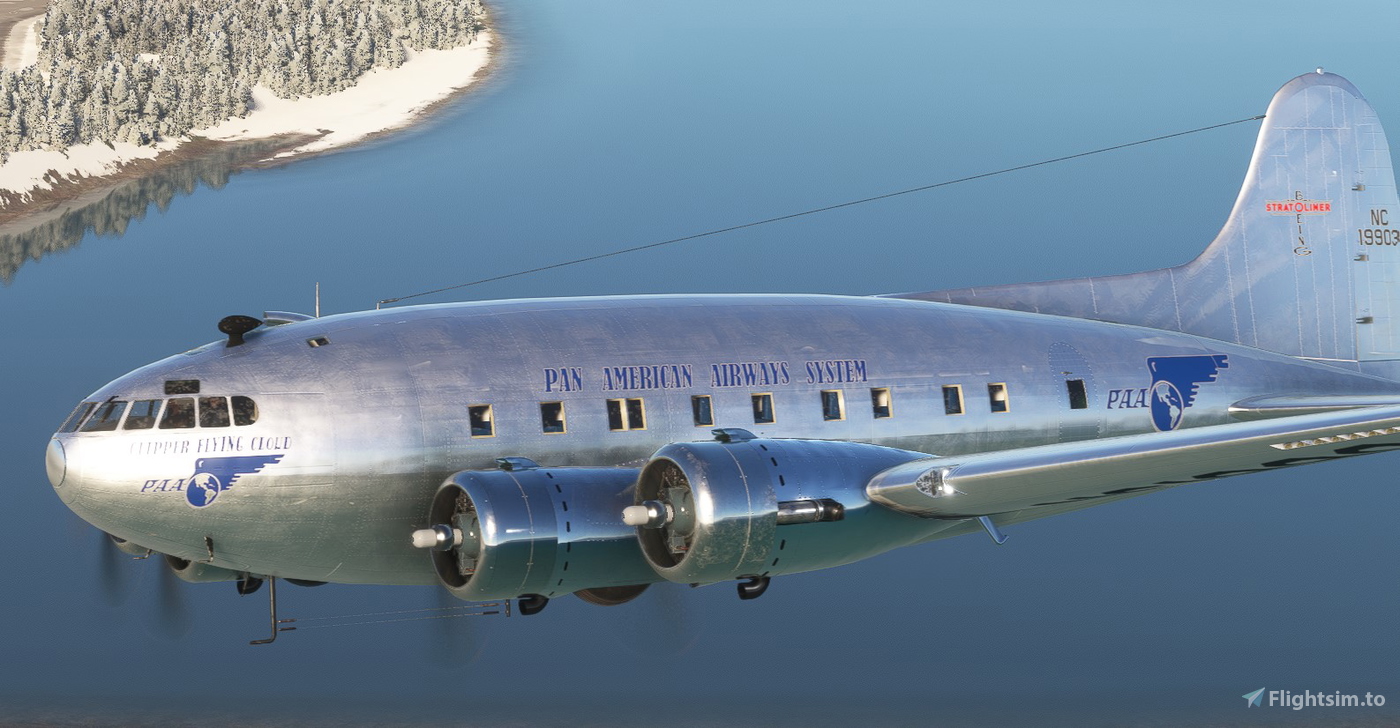 Boeing 307 Stratoliner Pan American Airways System - PAA (NC 19903) for Microsoft Flight ...