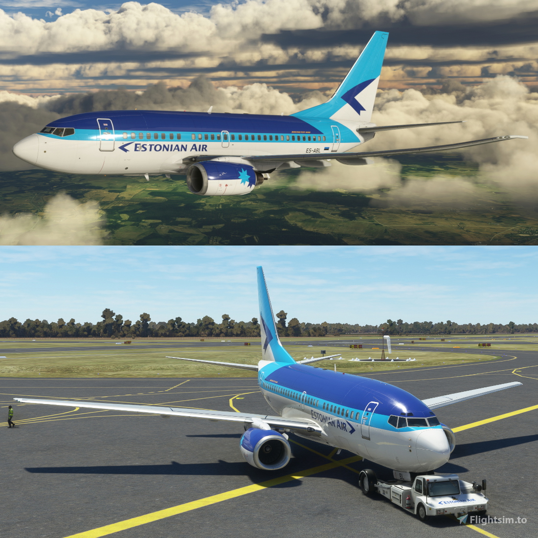 Boeing 737-600 Estonian for Microsoft Flight Simulator | MSFS