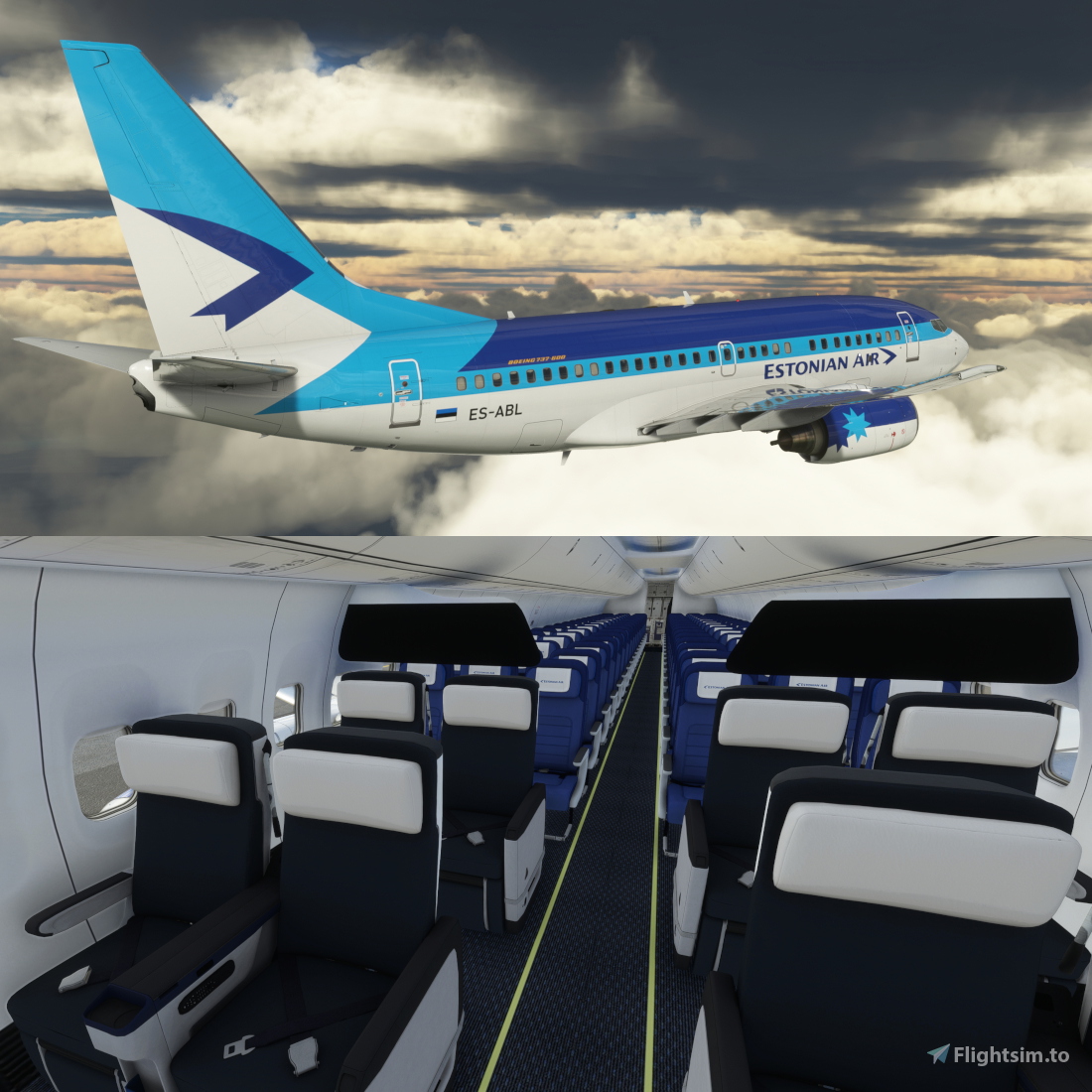 Boeing 737-600 Estonian for Microsoft Flight Simulator | MSFS