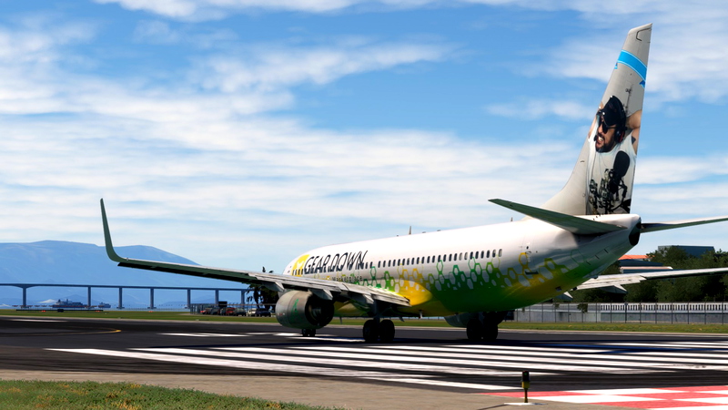 Boeing 737-800 PMDG - GearDown e NexAtlas e ButecoVoador - AeroArt Liveries for Microsoft Flight ...