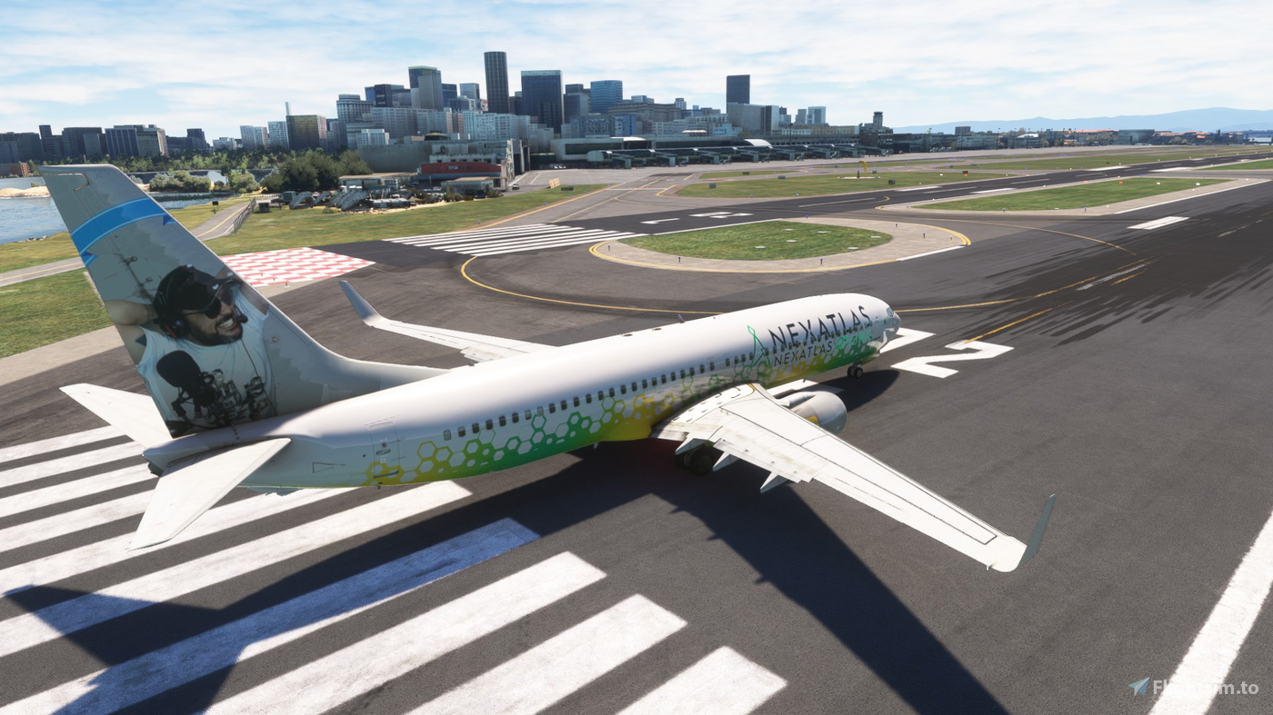 Boeing 737-800 PMDG - GearDown e NexAtlas e ButecoVoador - AeroArt Liveries for Microsoft Flight ...