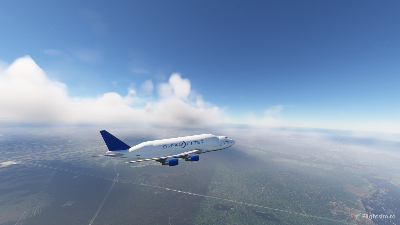 Boeing 747-400LCF Dreamlifter for Microsoft Flight Simulator | MSFS
