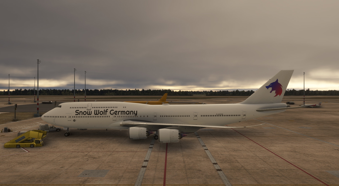 Boeing 747-8i Snow Wolf Germany VA for Microsoft Flight Simulator | MSFS