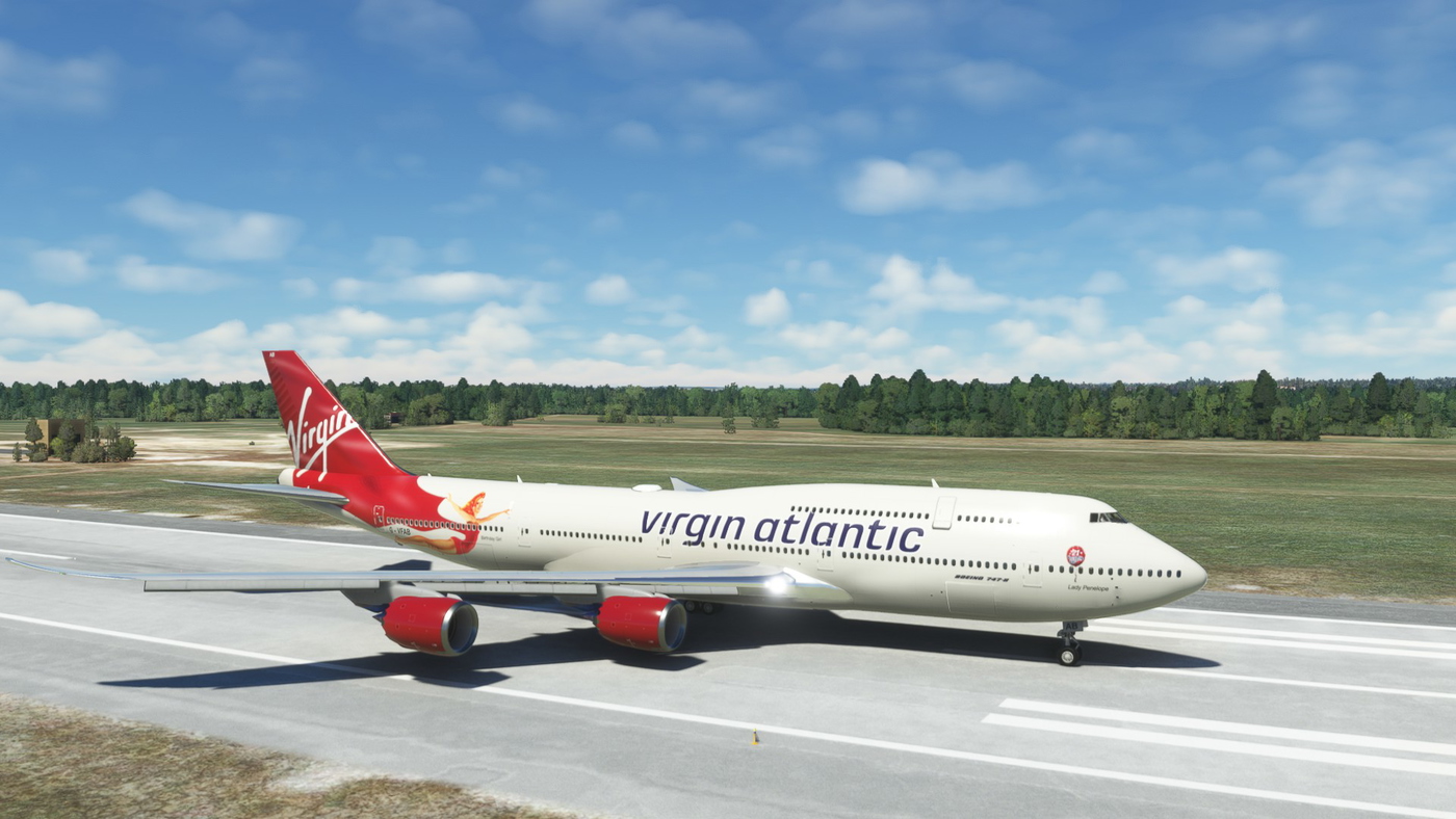 Boeing 747-8i Virgin Atlantic 21st Birthday for Microsoft Flight ...