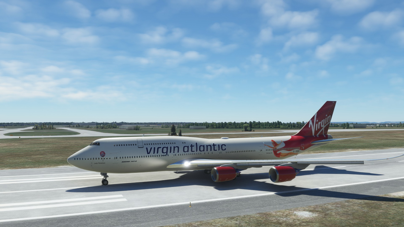 Boeing 747-8i Virgin Atlantic 21st Birthday for Microsoft Flight ...