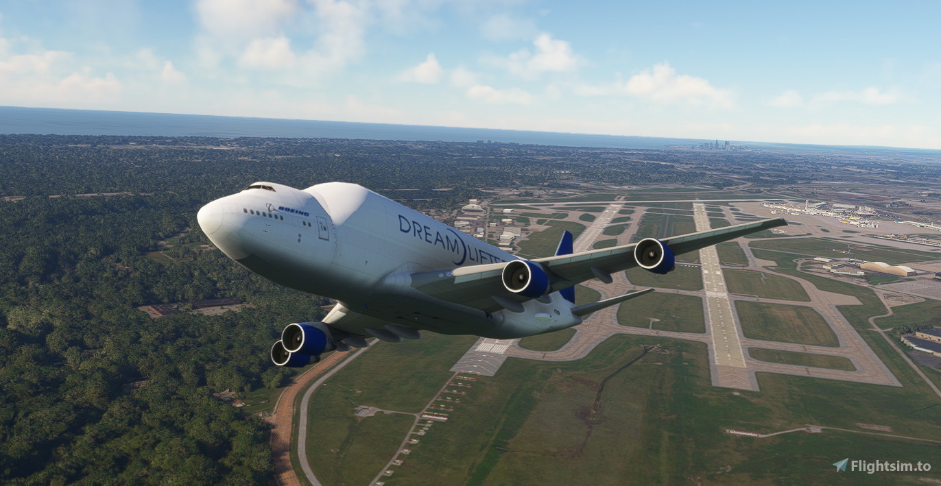 Boeing 747 Dreamlifter - FULLY Working B747-8 cockpit (FSX Converted ...