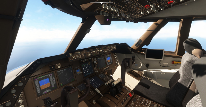 Boeing 747 Dreamlifter - FULLY Working B747-8 cockpit (FSX Converted ...