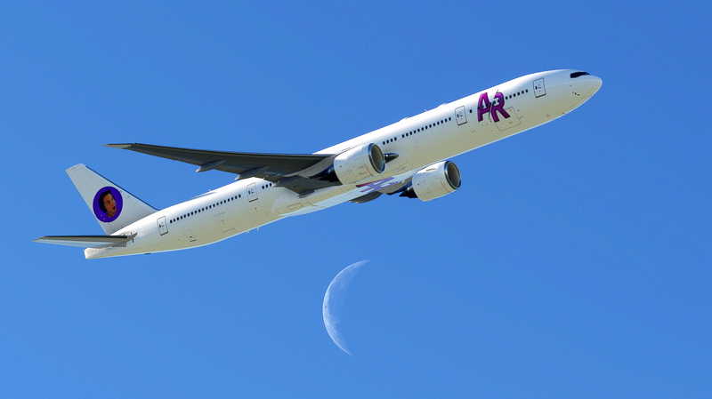 Boeing 777-300ER Aaron Rheins Livery for Microsoft Flight Simulator | MSFS