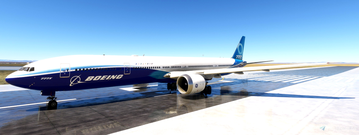 Boeing 777X livery for Microsoft Flight Simulator | MSFS