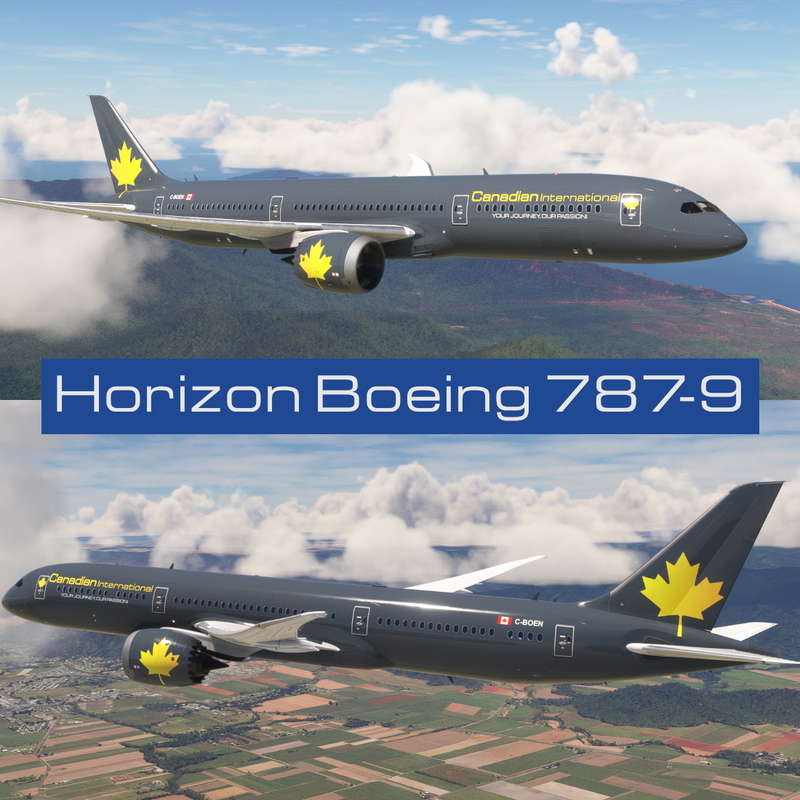 Boeing 787 Canadian International Airlines for Microsoft Flight ...