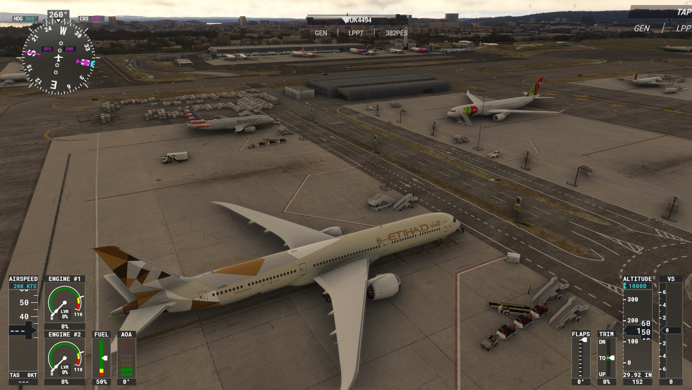Boeing 787-10 Etihad 对于 Microsoft Flight Simulator | MSFS