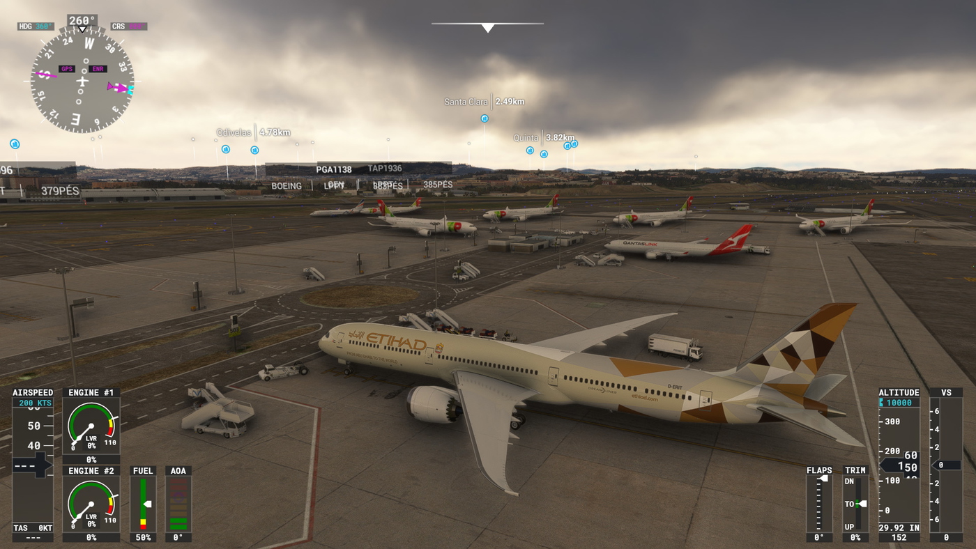 Boeing 787-10 Etihad 对于 Microsoft Flight Simulator | MSFS