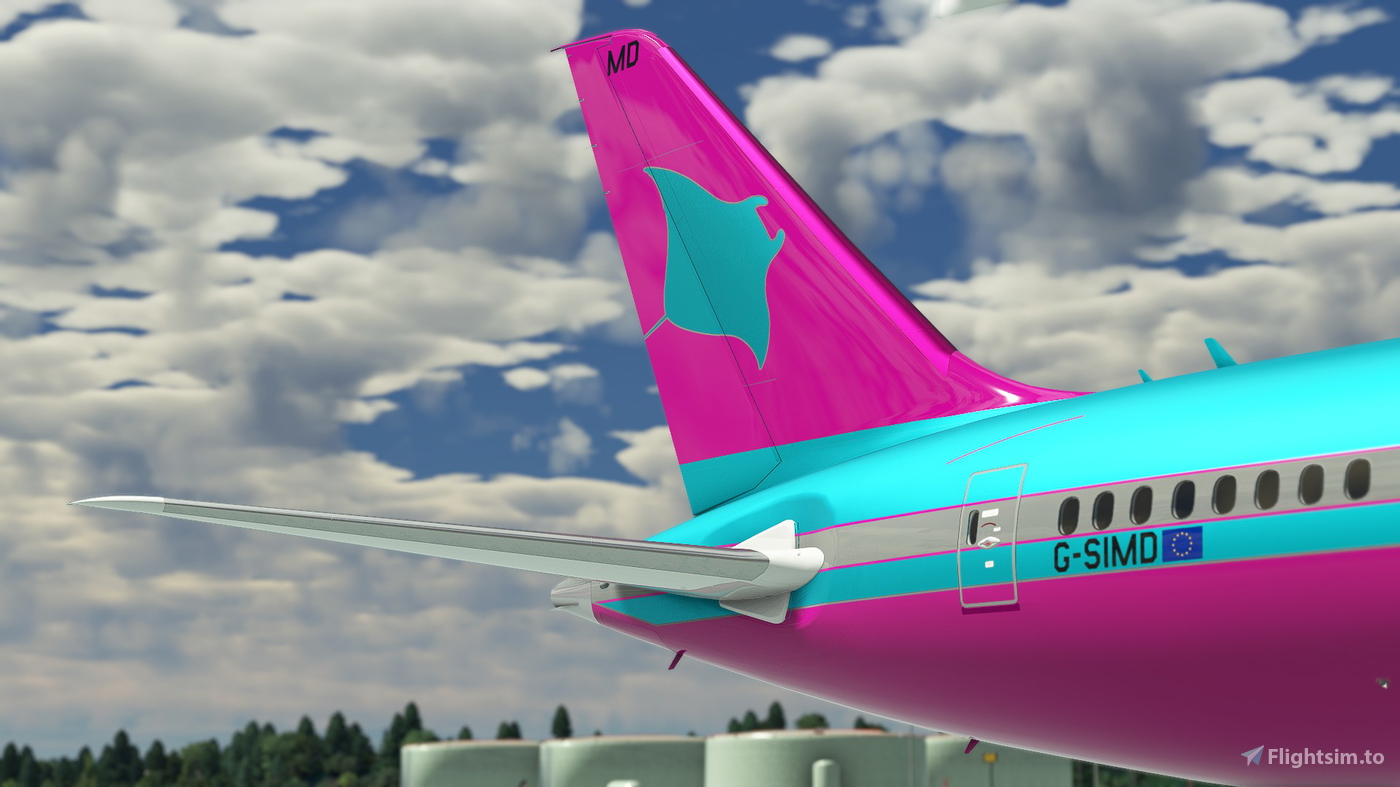 Boeing 787-10 G-SIMD Manta Airlines A320 Sim Pilot for Microsoft Flight ...