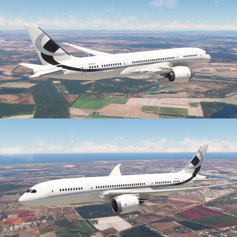 Boeing 787-8 N28MS for Microsoft Flight Simulator | MSFS