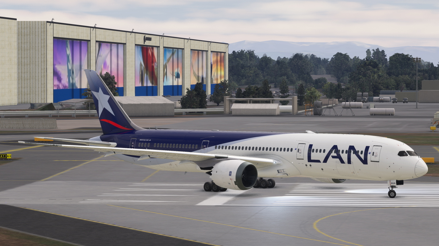 Boeing 787-9 LAN Airlines CC-BGA (2015) for Microsoft Flight Simulator ...