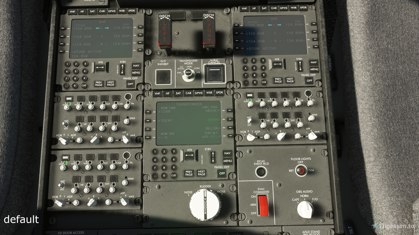 Boeing 787 COM Panel Font 对于 Microsoft Flight Simulator | MSFS