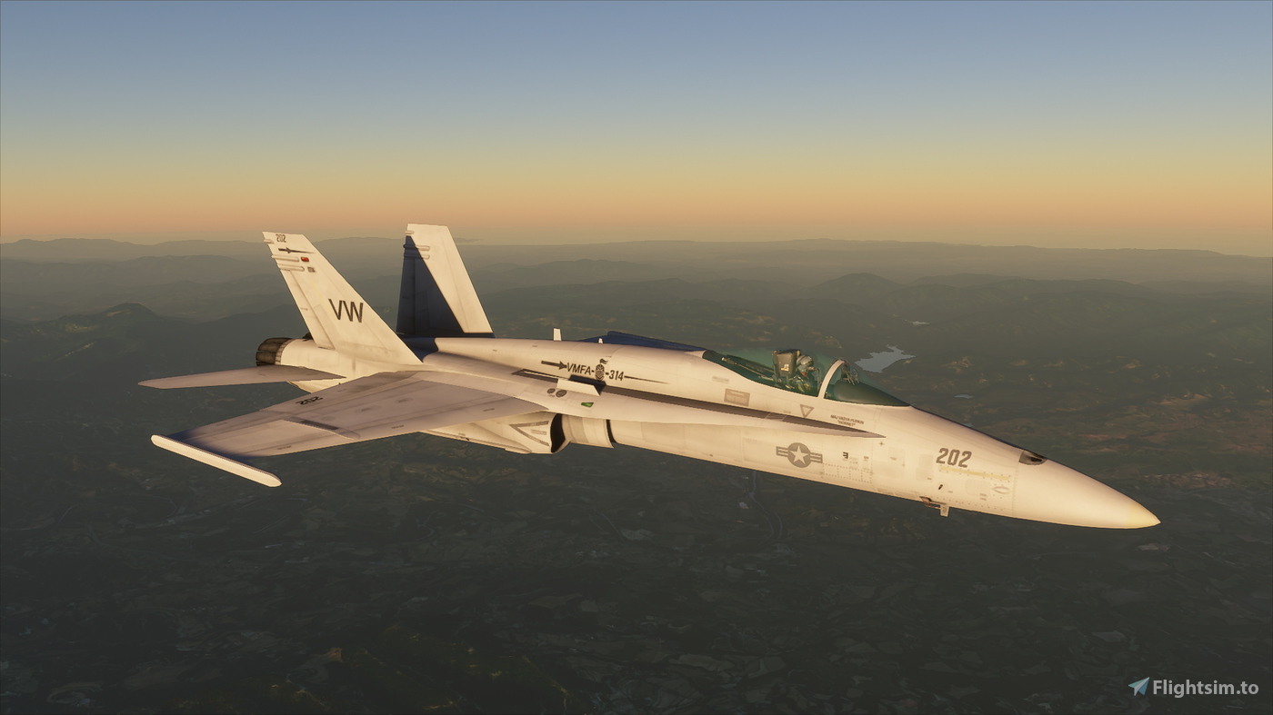 Boeing F18 Hornet Simbrief Profile by ImSamu (BTY007) for Microsoft ...
