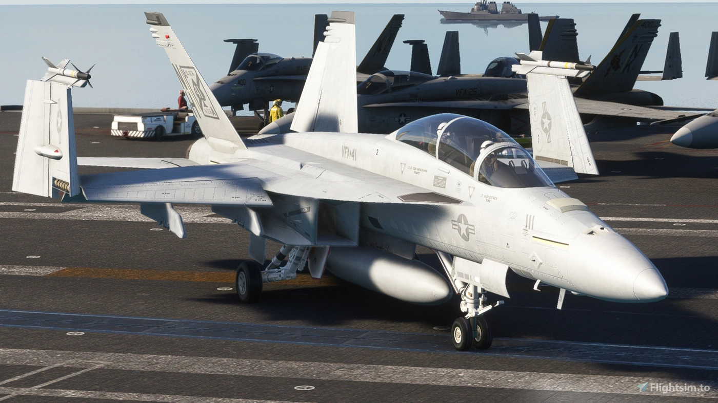 Boeing F/A-18F Super Hornet for Microsoft Flight Simulator | MSFS