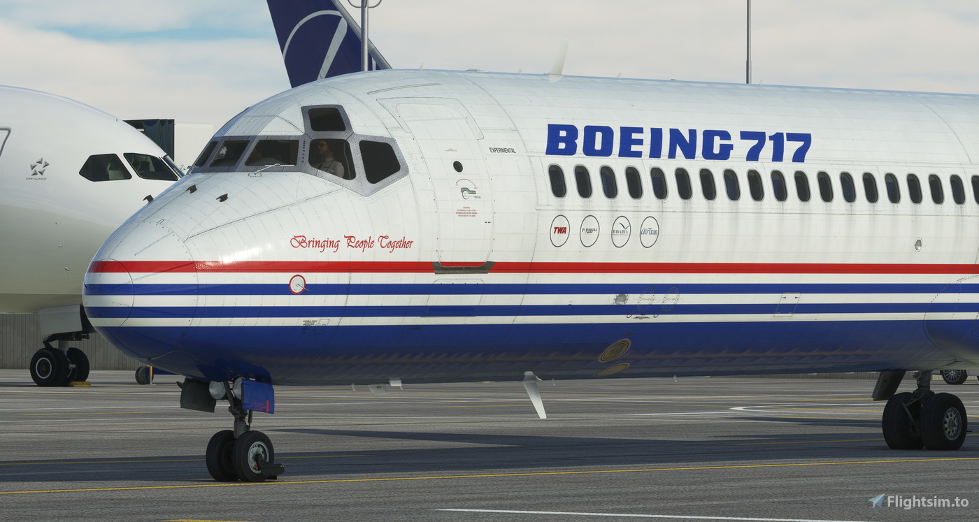 Boeing House Colors - CS 717 for Microsoft Flight Simulator | MSFS