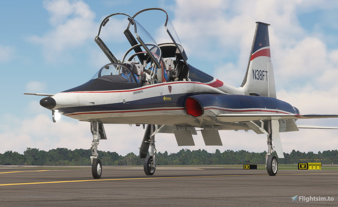 Boeing's Northrop T-38 Chase Plane for Microsoft Flight Simulator | MSFS