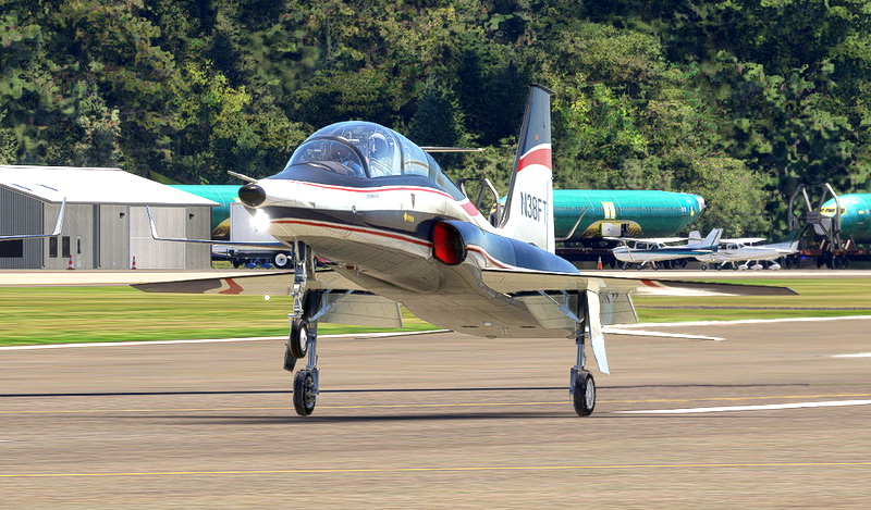 Boeing's Northrop T-38 Chase Plane for Microsoft Flight Simulator | MSFS