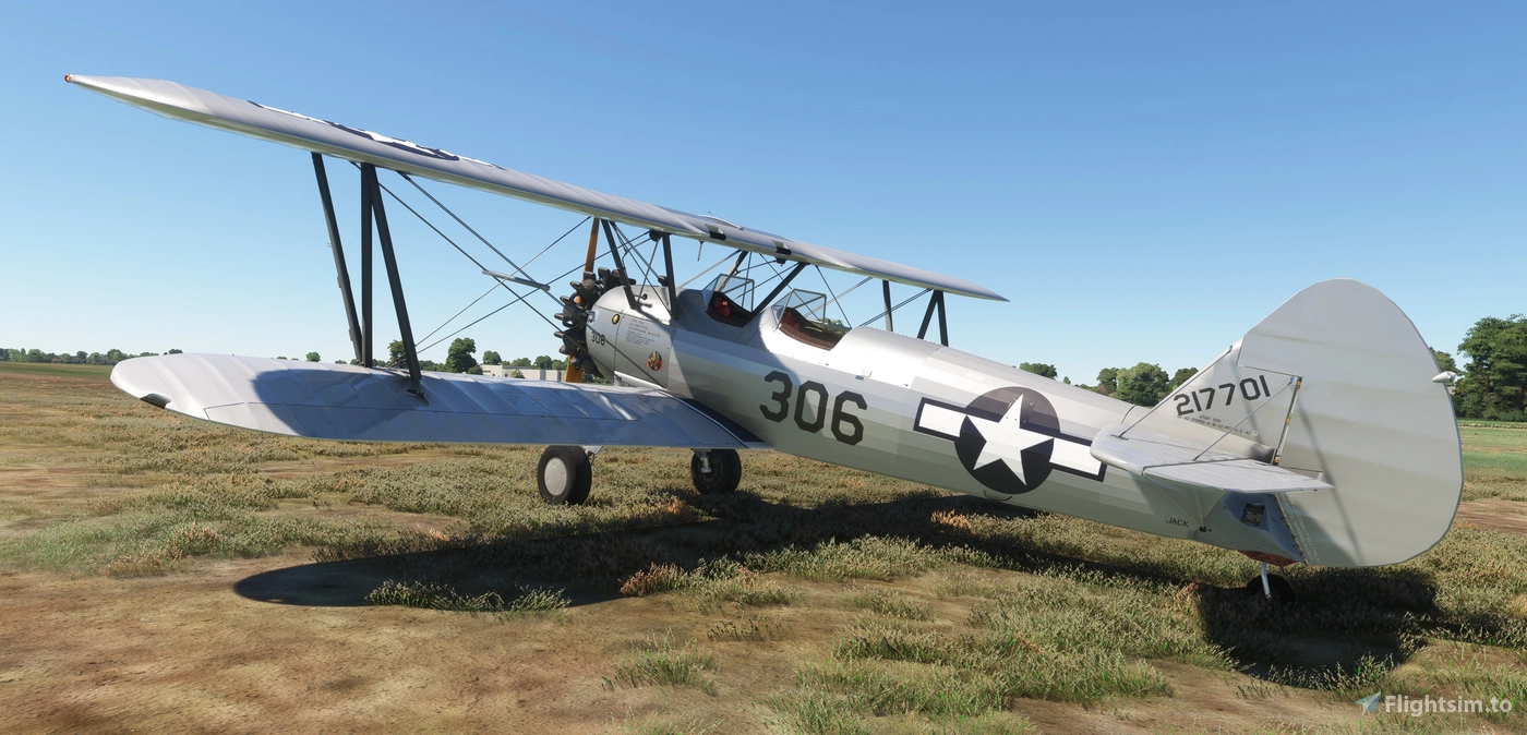Boeing Stearman PT-13 N1944S for Microsoft Flight Simulator | MSFS