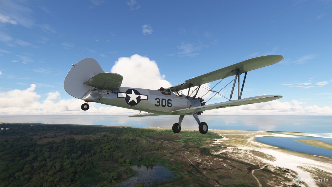 Boeing Stearman PT-13 N1944S for Microsoft Flight Simulator | MSFS