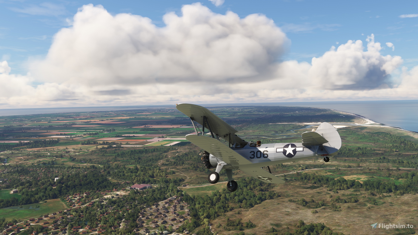 Boeing Stearman PT-13 N1944S for Microsoft Flight Simulator | MSFS