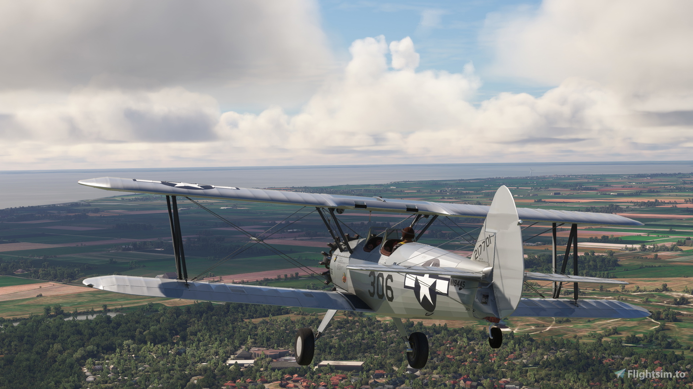Boeing Stearman PT-13 N1944S for Microsoft Flight Simulator | MSFS