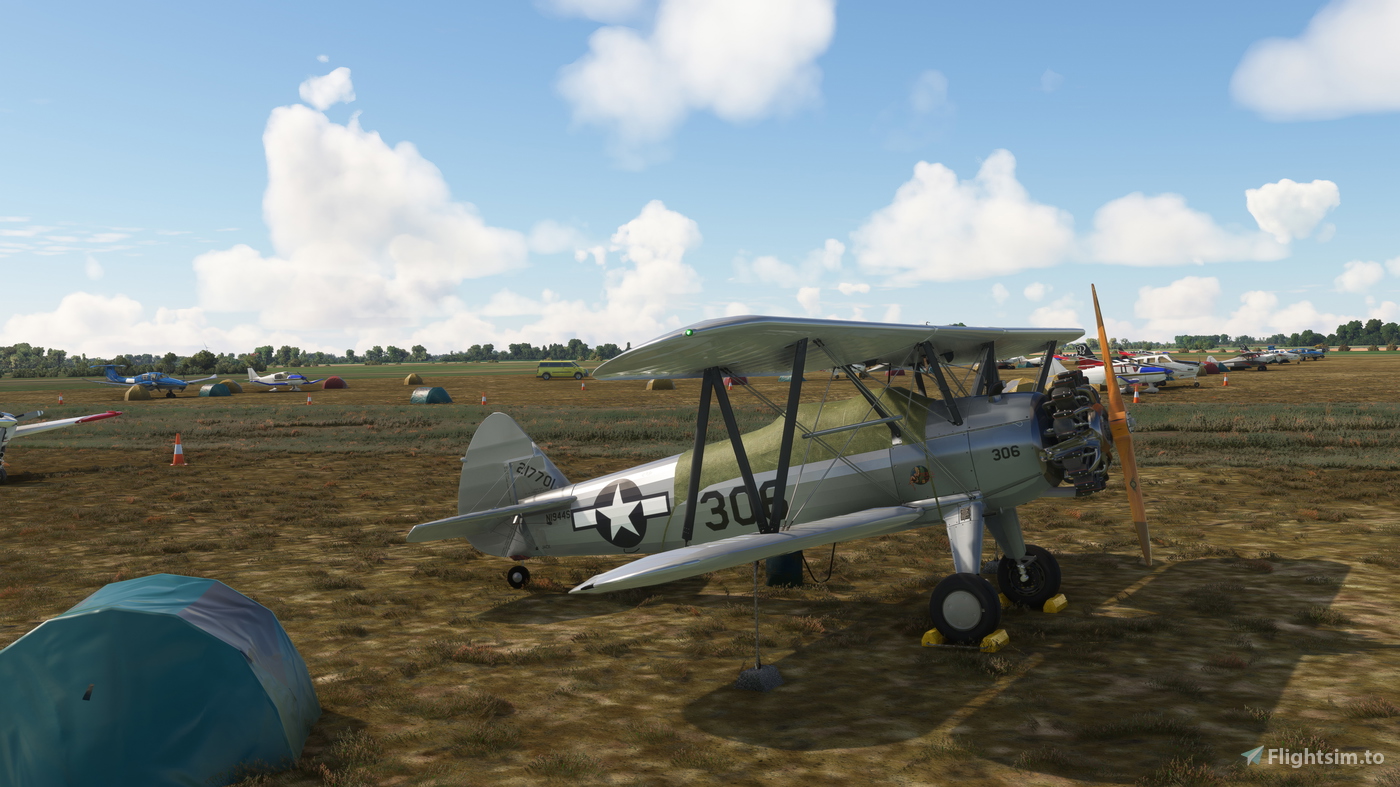 Boeing Stearman PT-13 N1944S for Microsoft Flight Simulator | MSFS
