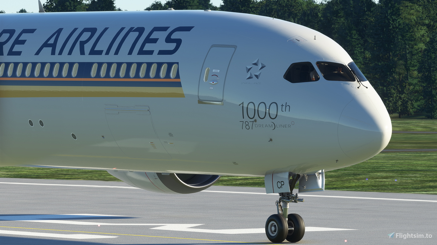 [Boeing787-10]SINGAPORE AIRLINES 9V-SCP (The 1000th 787 Dreamliner) for ...
