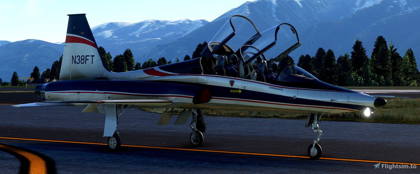 Boeing's Northrop T-38 Chase Plane for Microsoft Flight Simulator | MSFS